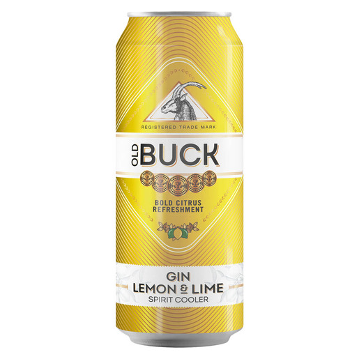 Old Buck Lemon & Lime Cans 440ml | PnP
