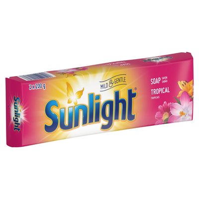 Sunlight Tropical Laundry Bar Soap 2 x 200g | PnP
