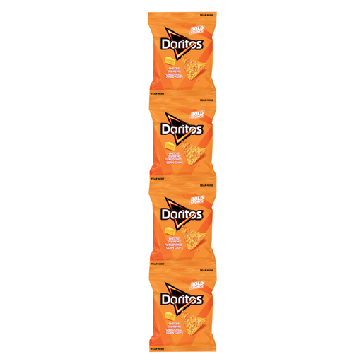 Doritos Cheese Supreme Flavoured Corn Chips 30g 4 Pack | PnP