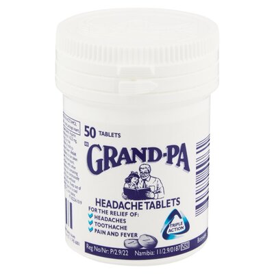 Grand-pa Headache Tablets 50s | PnP
