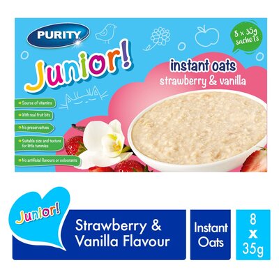 Purity Junior Instant Oats Banana & Caramel 280g | PnP