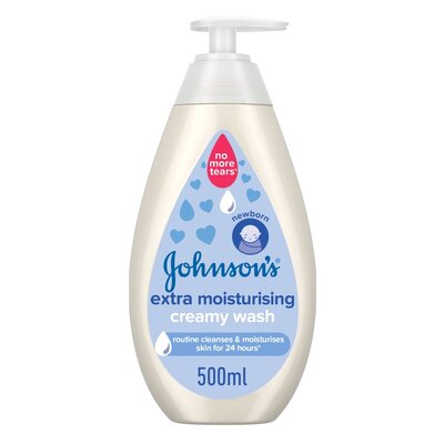 Johnson's Extra Moisture Wash Creamy 500ml | PnP