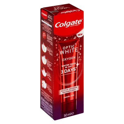 Colgate Optic White Oxygen Fluoride Toothpaste 50ml | PnP