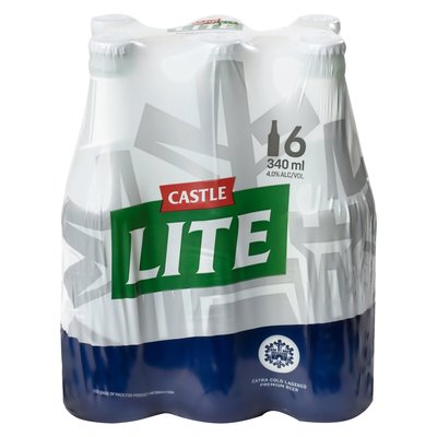 Castle Lite NRB 6 x 330ml | PnP