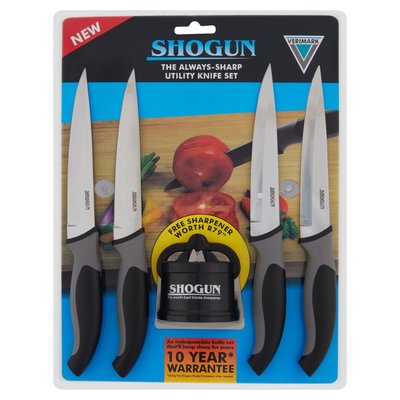 Shogun Knife & Sharpening Set | PnP