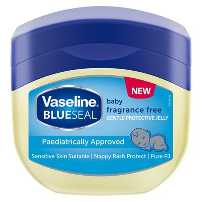 Vaseline Blue Seal Baby Fragrance Free Petroleum Jelly 450ml | Smart ...