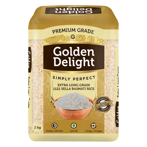 Golden Delight Basmati Rice 2kg | PnP