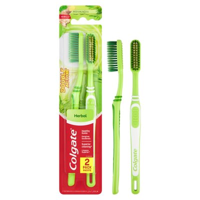 Colgate Double Action Toothbrush 2 Pack | PnP