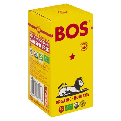 Bos Organic Dry Tea Rooibos Carton 40ea | PnP
