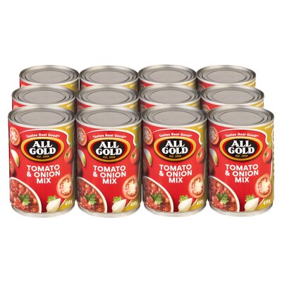 All Gold Tomato & Onion Mix 410g x 12 | Smart Price Specials | PnP Home