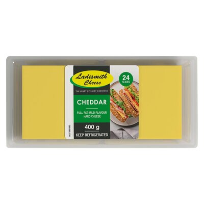 Ladismith Cheddar Cheese Slices 400g | PnP