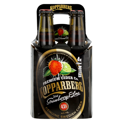 Kopparberg Strawberry Cider NRB 4 x 330ml | PnP