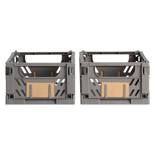 DAY Foldable Storage Box 2 Piece Set 25 x 16.5 x 10cm 72382 | PnP