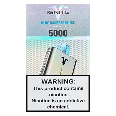 Ignite V50 Blue Raspberry Ice 5% Nicotine Salt Disposable Vape | PnP