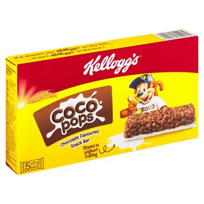 Kellogg's Coco Pops Chocolate Flavoured Snack Bar 5 Pack | PnP