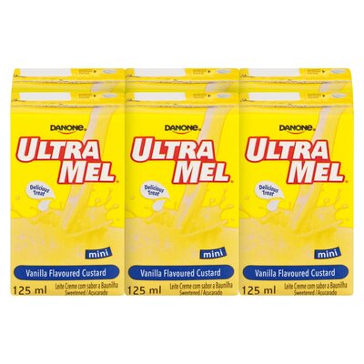 Danone Ultra Mel Vanilla Custard 125ml x 6 | PnP