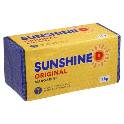 Sunshine D Margarine Brick 1kg | PnP