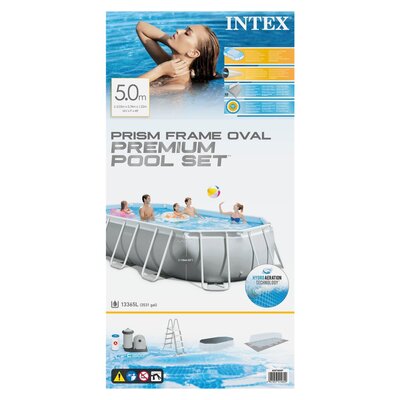 Intex Prism Frame Oval Pool Set | PnP