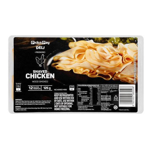PnP Shaved Chicken 125g | PnP