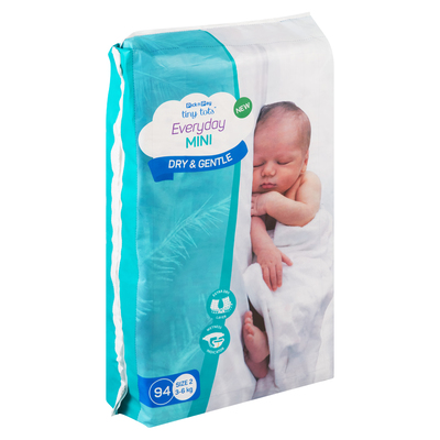 PnP Tiny Tots Mini Size 2 94 Pack | PnP