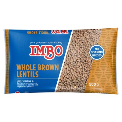 Imbo Brown Lentils 500g | Smart Price Specials | PnP Home