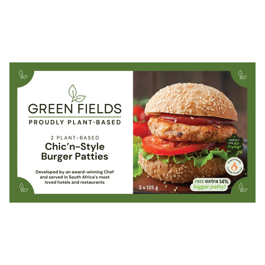 Greenfields Plant Based Chicken Style Patty 250g | PnP