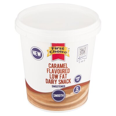 First Choice Caramel Flavoured Low Fat Dairy Snack 1kg | PnP