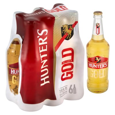Hunters Gold Cider NRB 6 x 330ml | Smart Price Specials | PnP Home