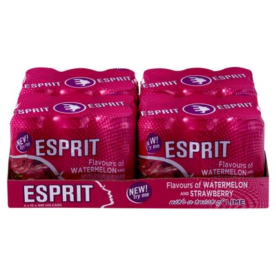 Esprit Watermelon & Strawberry Can 24 x 440ml | PnP