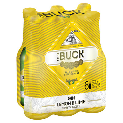 Old Buck Lemon & Lime 6 x 275ml | PnP