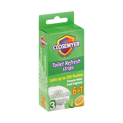 Closemyer Lemon Toilet Refresh Strips 3 Pack | PnP