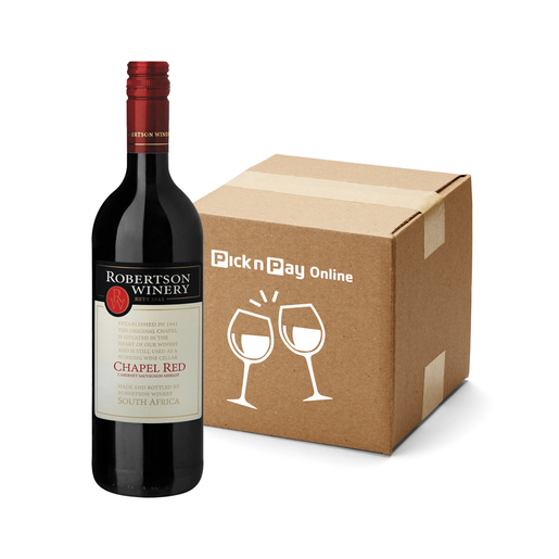 Robertson Chapel Red Wine 750ml x 6 | PnP