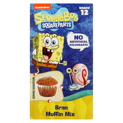 Spongebob Muffin Mix Bran 580g | PnP