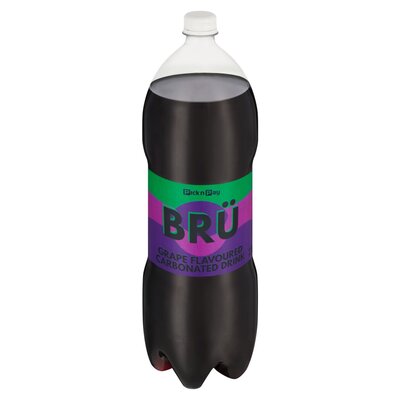 PnP BRU Grape Flavoured Carbonated Drink 2L | PnP