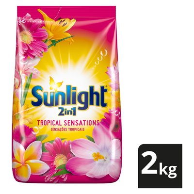 Sunlight Tropical Sensations 2in1 Hand Washing Powder Detergent 2kg ...
