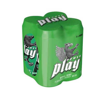 Power Play Energy Drink Apple Kiwi 4 x 440ml | Smart Price Specials ...