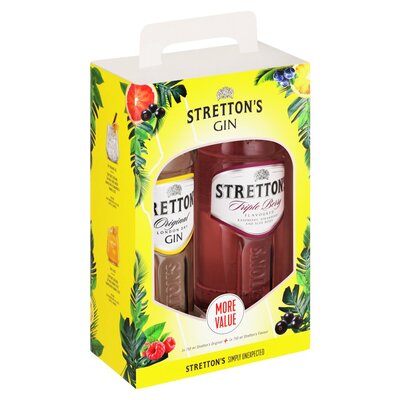 Strettons Original & Berries Gin Combo 2ea 750ml | PnP
