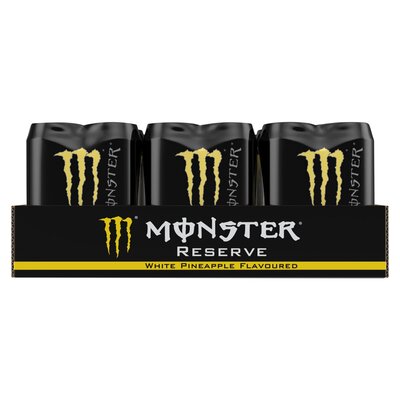 Monster Reserve White Pineapple Flavoured Energy Drinks 24 x 500ml | PnP