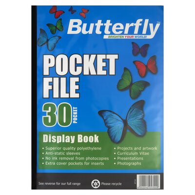 Flip File Display Book A4 30 Pocket | PnP