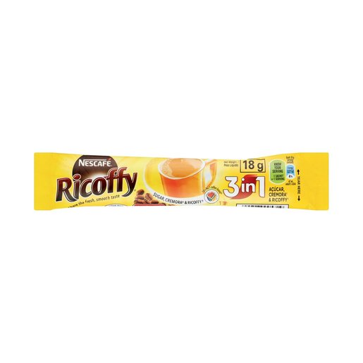 Nescafe Ricoffy 3in1 Instant Coffee Stick 18g | PnP
