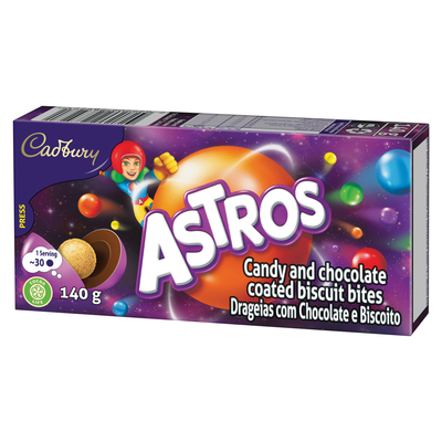 Cadbury Astros Candy & Chocolate Coated Biscuit Bites 140g | PnP