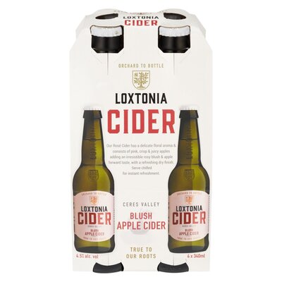 Loxtonia Cider Blush Apple 4 x 340ml | PnP