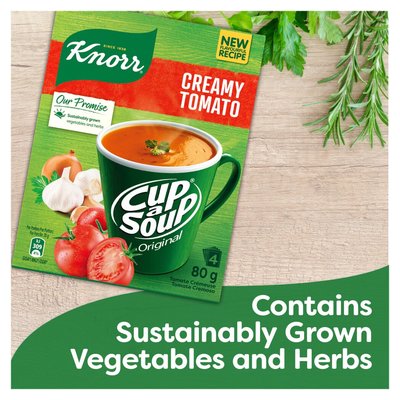 Knorr Cup-A-Soup Creamy Tomato Instant Soup 4 x 20g | PnP