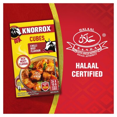 Knorrox Chilli Beef Stock Cubes 24 x 10g | PnP