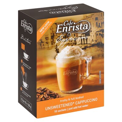 Cafe Enrista Cappuccino Unsweetened Cappuccino 10 Sachets | PnP