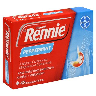 Rennie Peppermint Antacid Tablets 48s | Smart Price Specials | PnP Home