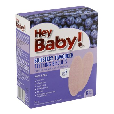 Hey Baby Blueberry Teething Biscuit 50g | Smart Price Specials | PnP Home