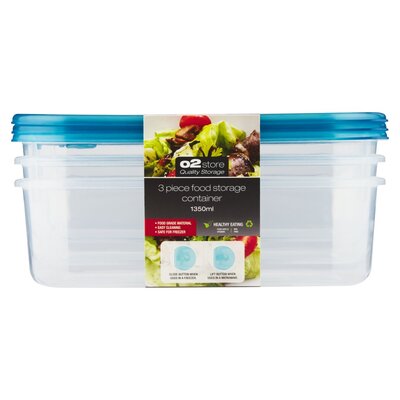 O2 Food Storage Containers 3 Piece | PnP