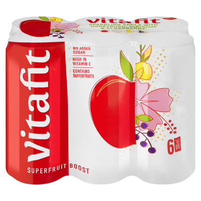 VitaFit Aday Sparkling Apple Drink Can 6 x 300ml | PnP