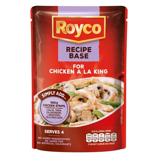 Royco Recipe Base Chicken Ala King 200g | PnP